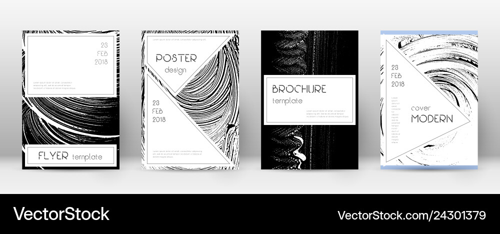 Cover page design template stylish brochure layou Vector Image