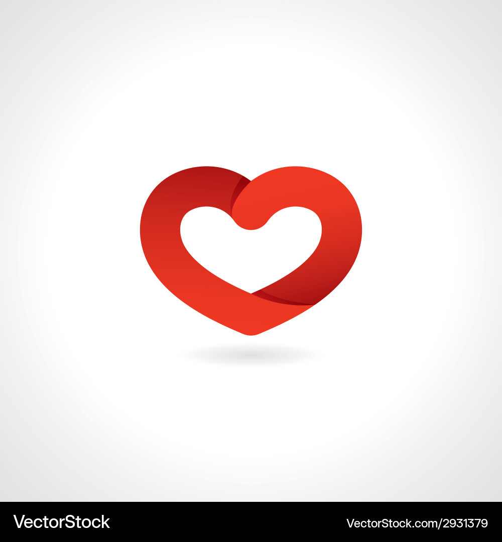 Heart shape Royalty Free Vector Image - VectorStock