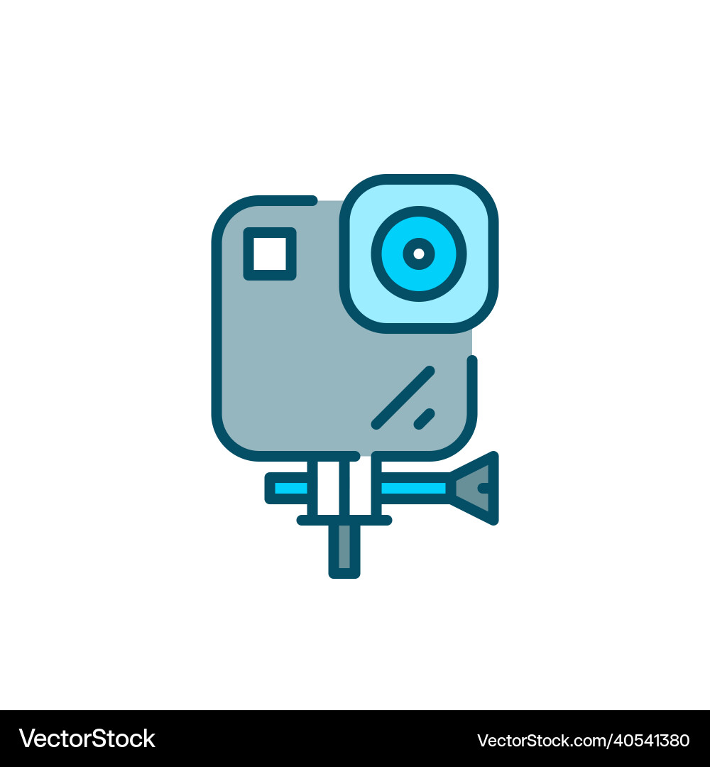 Action live camera active and extreme sports Vector Image