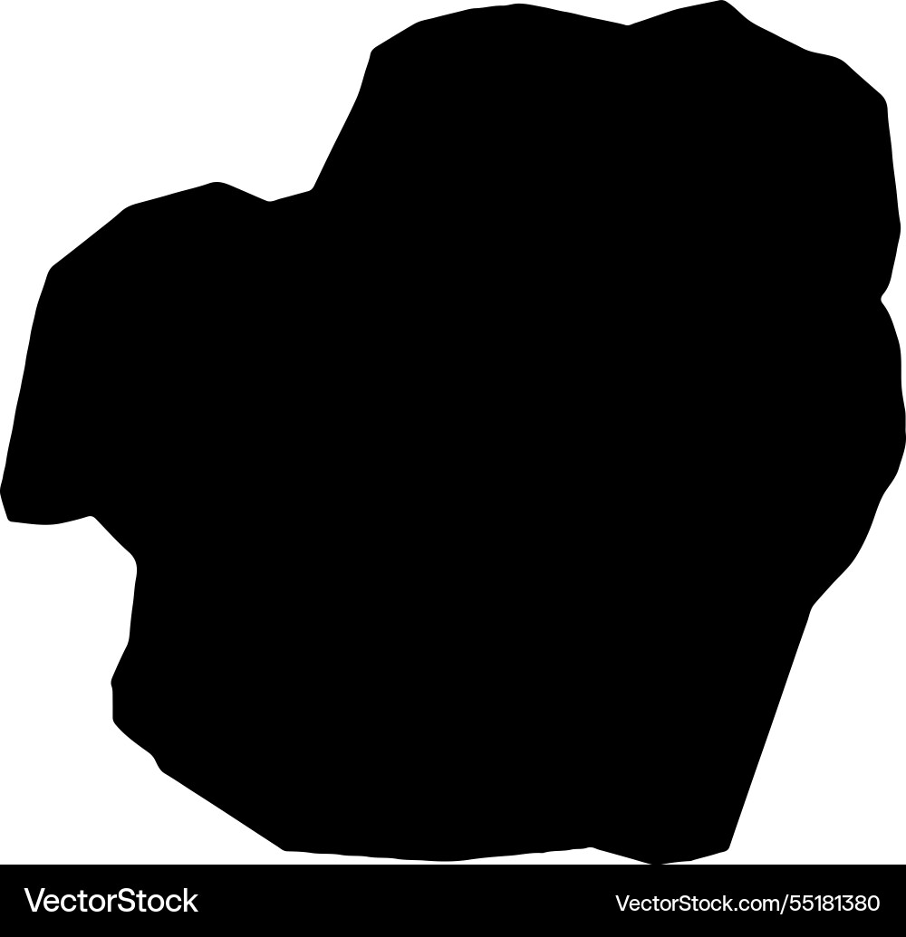 Imo nigeria silhouette map Royalty Free Vector Image