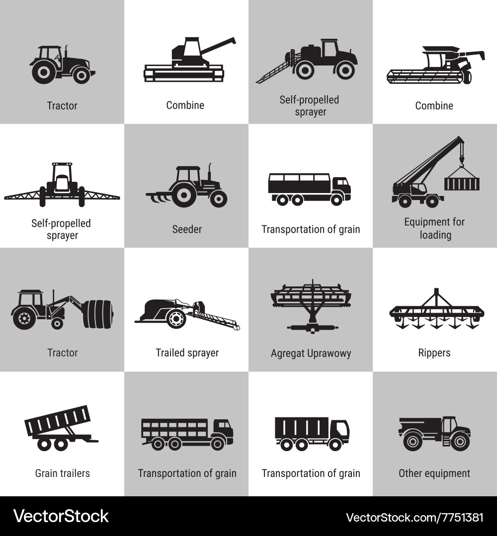 Grain Trailer Vector Images (over 380)
