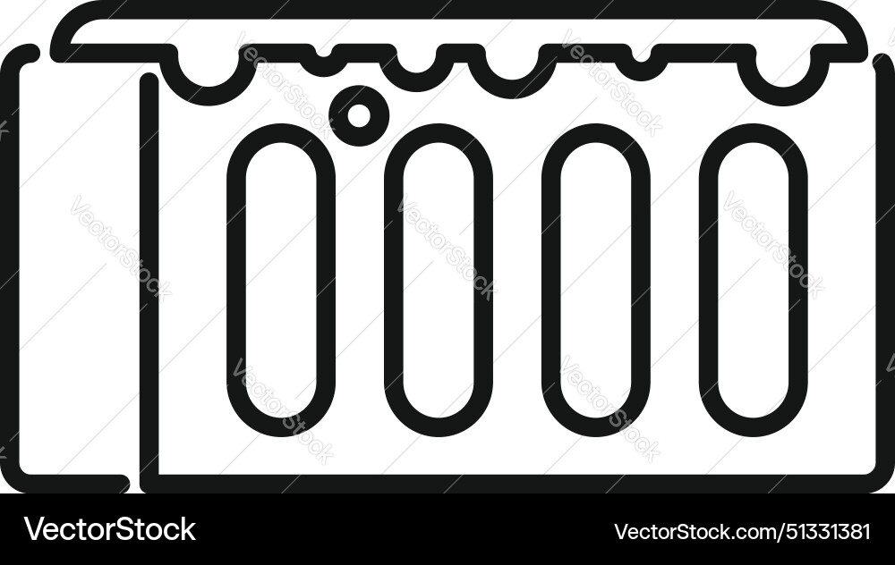 Black and white line art Royalty Free Vector Image