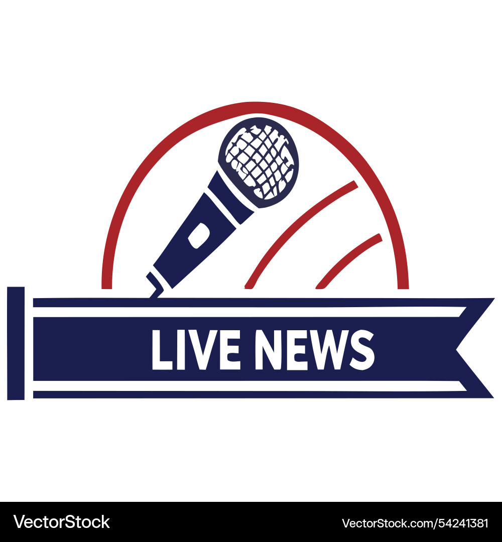 Classic newspaper logo revival Royalty Free Vector Image