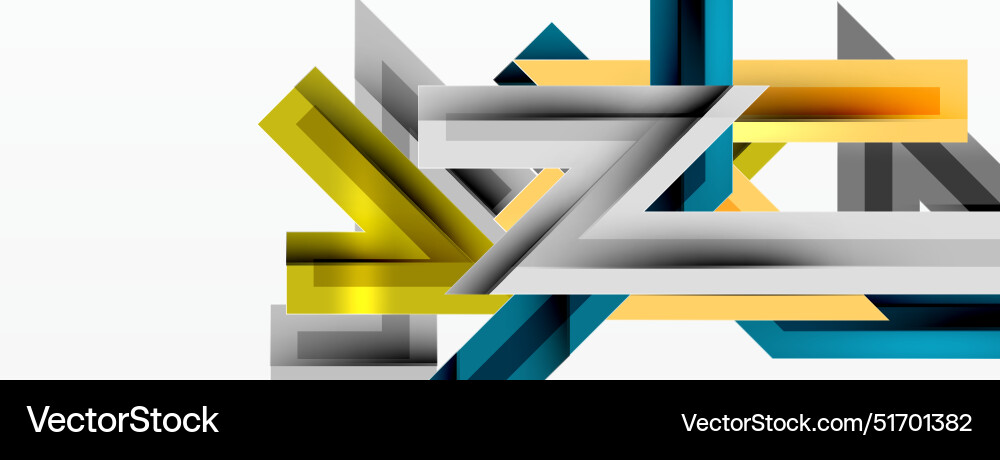 Line zig zag dynamic geometric abstract background