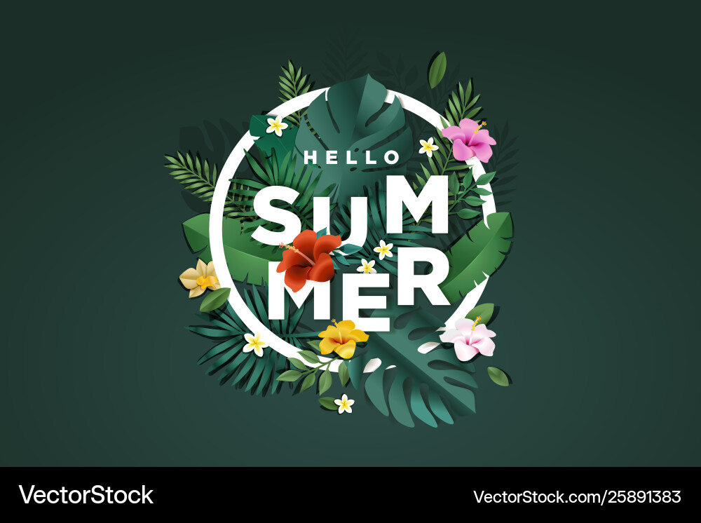 Summer sign Royalty Free Vector Image - VectorStock