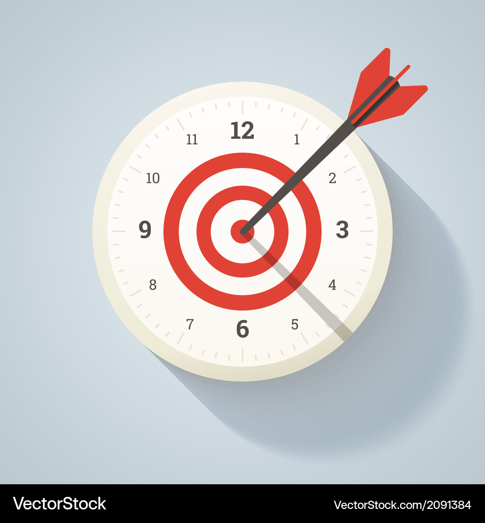 Achieving goal Royalty Free Vector Image - VectorStock