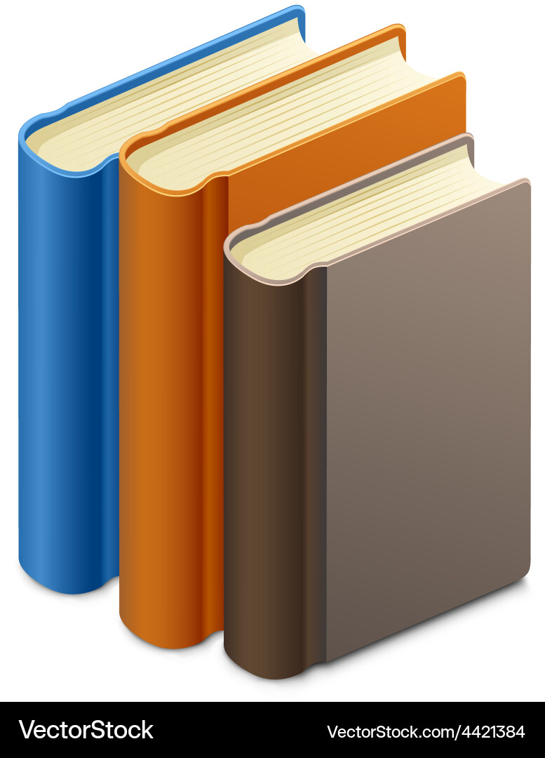 Books Royalty Free Vector Image - VectorStock