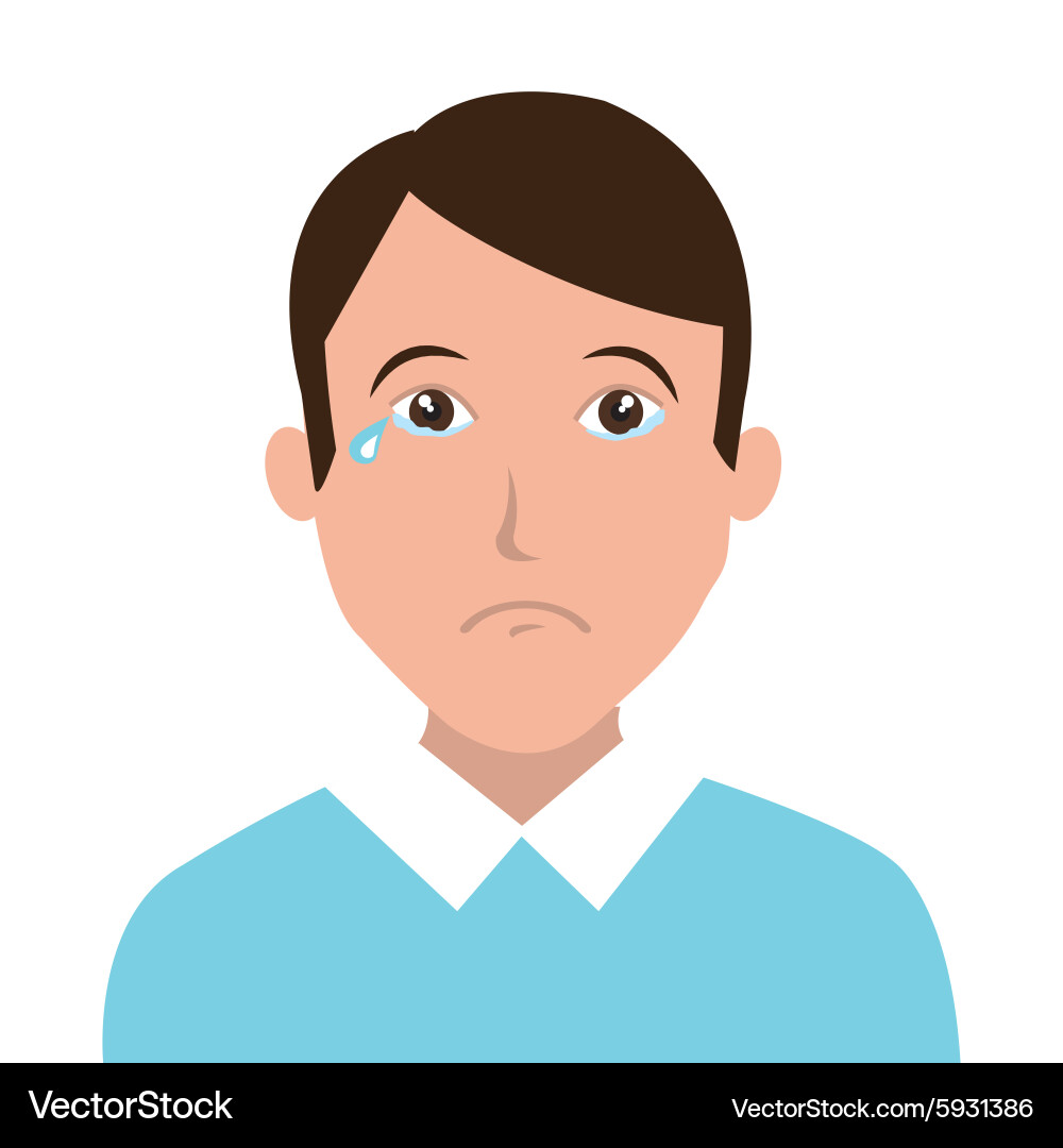 People feelings and emotions Royalty Free Vector Image