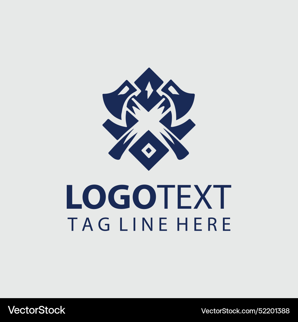 Axe logo Royalty Free Vector Image - VectorStock