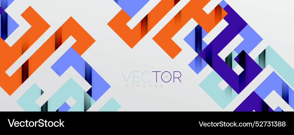 Color bend lines with shadow texture effect Vector Image