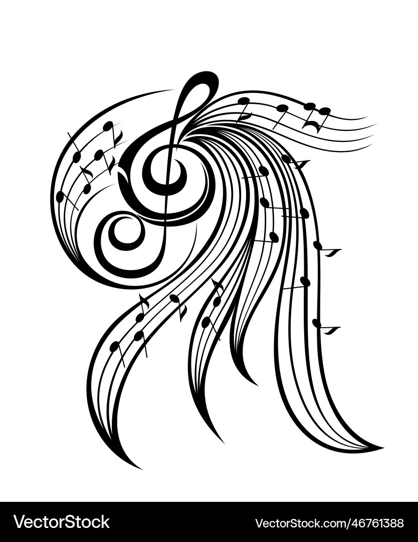 Music symbol Royalty Free Vector Image - VectorStock