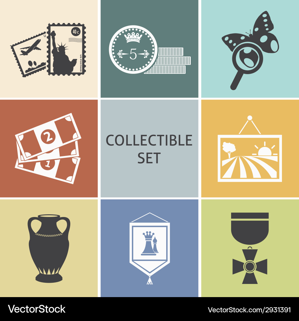 Collecting Royalty Free Vector Image - VectorStock
