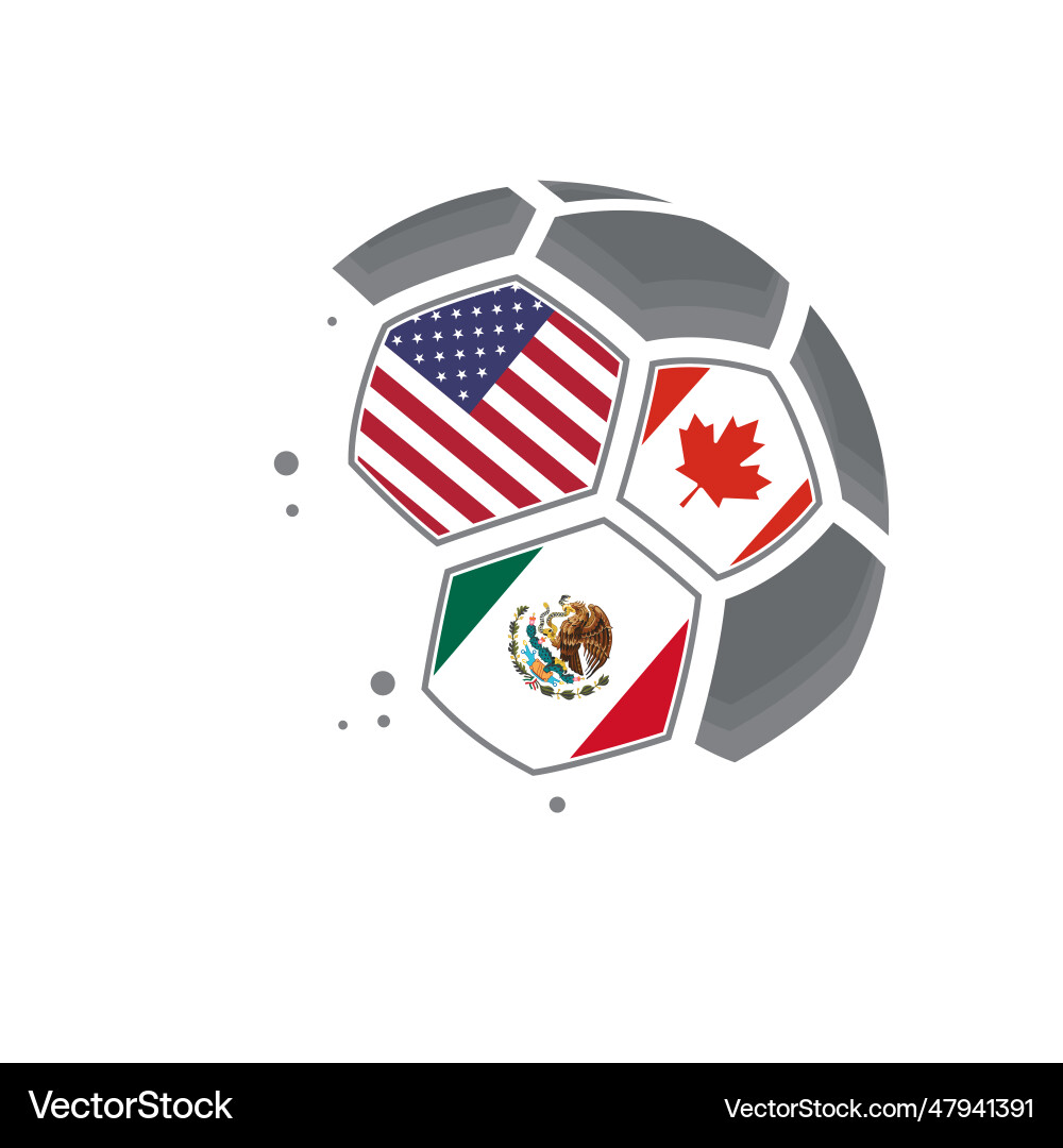 World cup soccer ball Royalty Free Vector Image