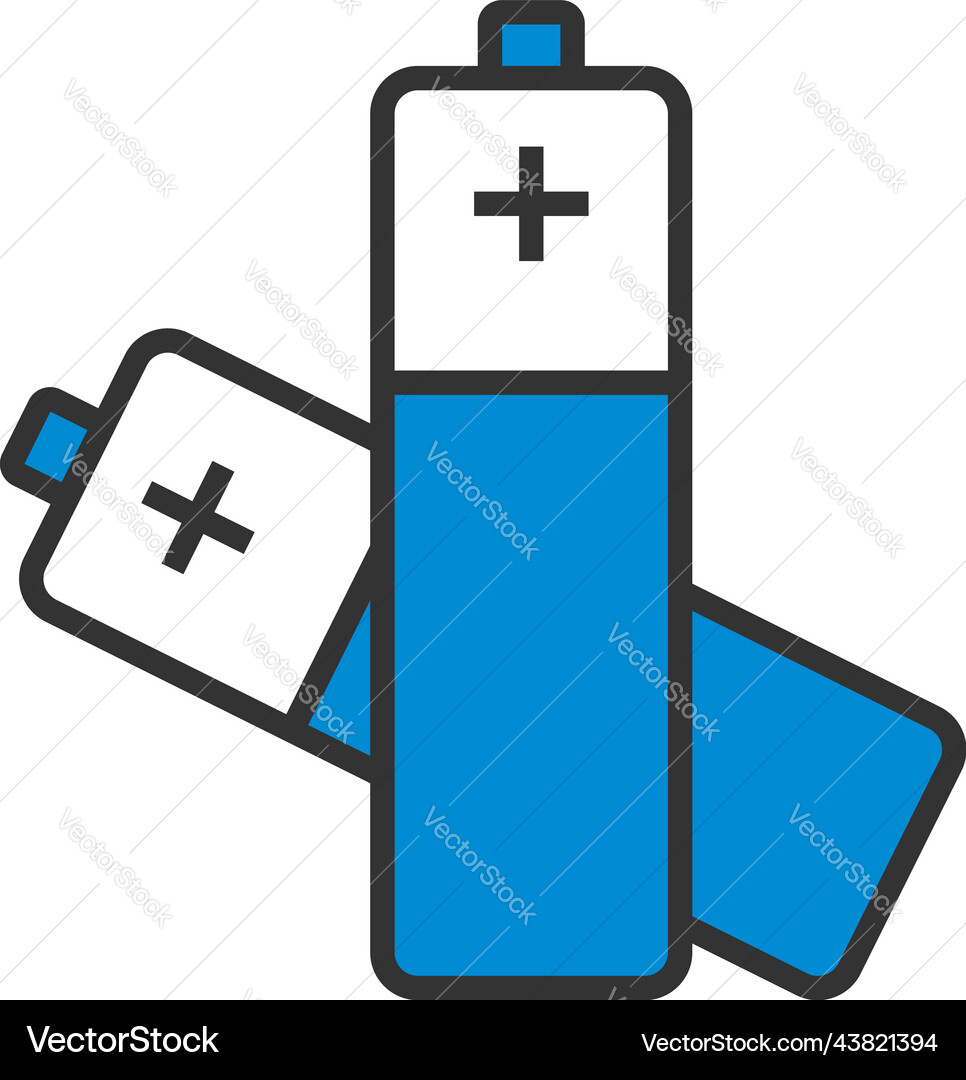 Electric battery icon Royalty Free Vector Image