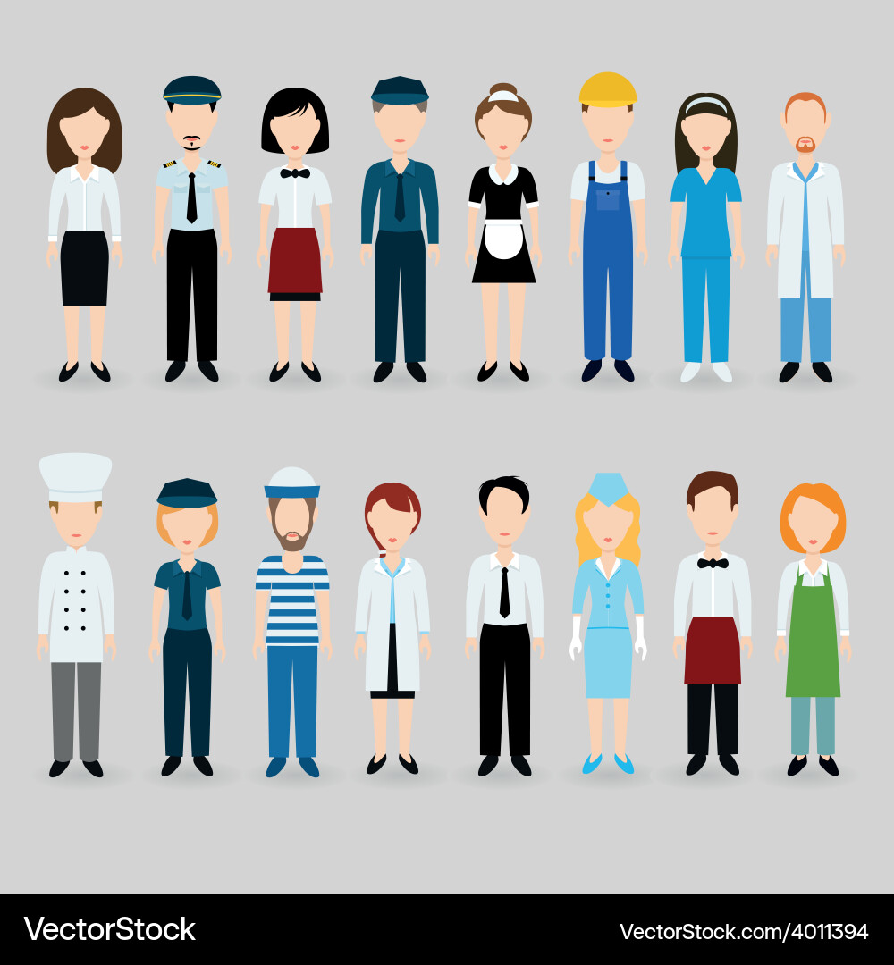 Profession Royalty Free Vector Image - VectorStock