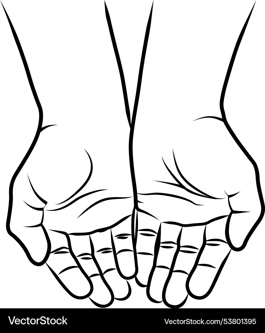 Hands Royalty Free Vector Image - VectorStock