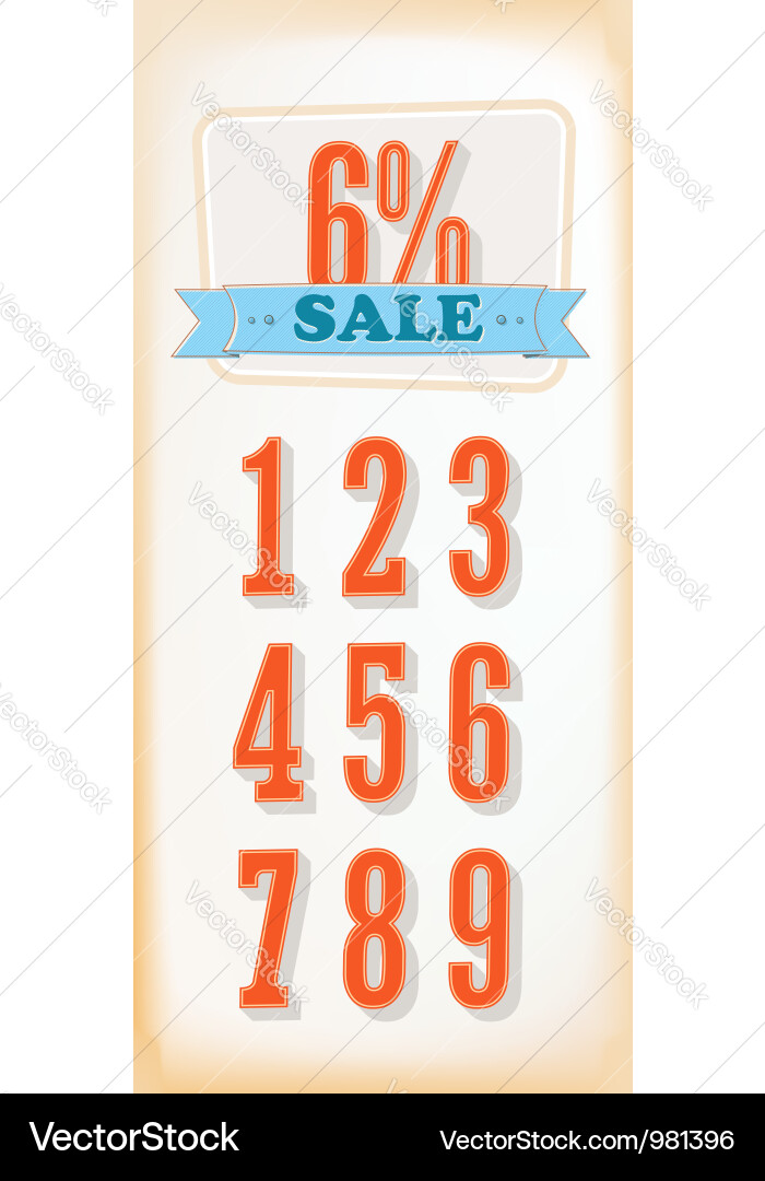 Discount labels set Royalty Free Vector Image - VectorStock