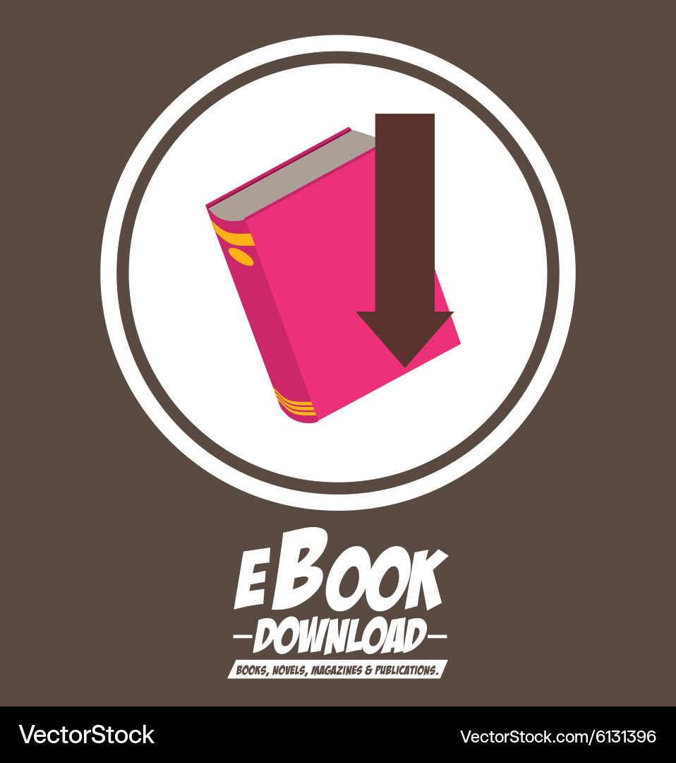 Ebook design Royalty Free Vector Image - VectorStock