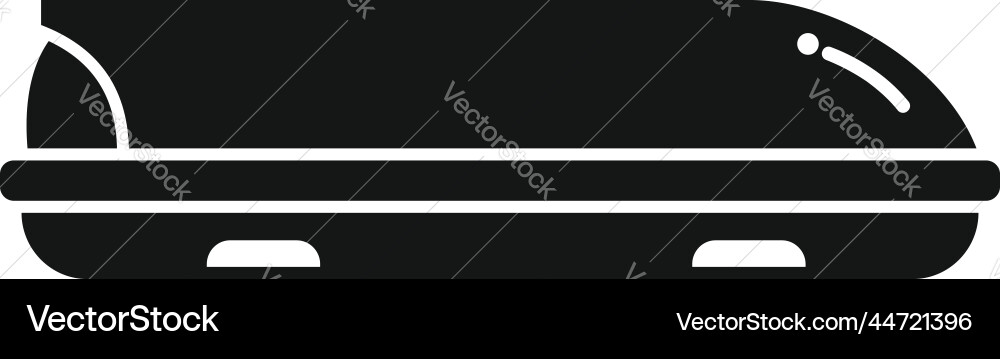 Load car box icon simple trunk cargo Royalty Free Vector
