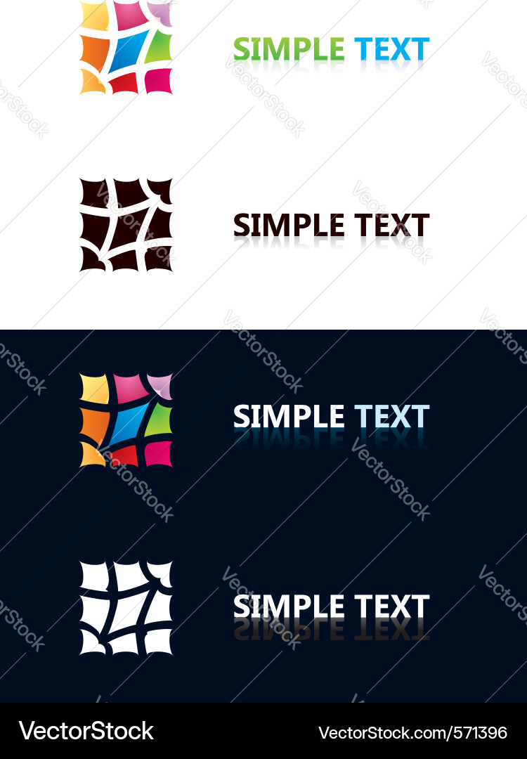 Logo templates Royalty Free Vector Image - VectorStock