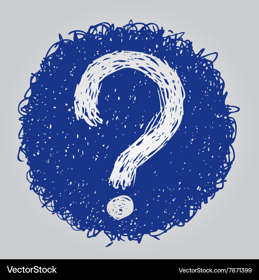 Question mark 2 Royalty Free Vector Image - VectorStock
