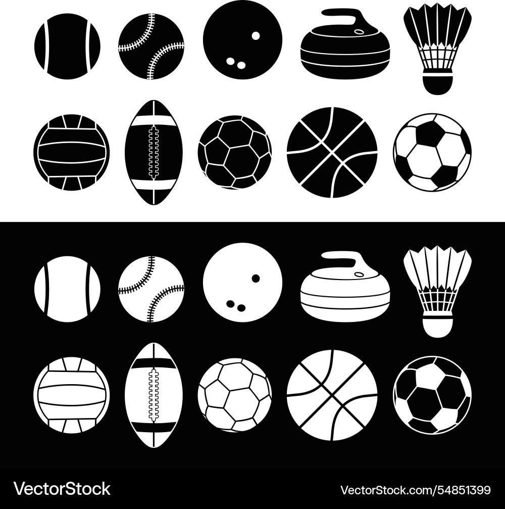 Sports ball Royalty Free Vector Image - VectorStock
