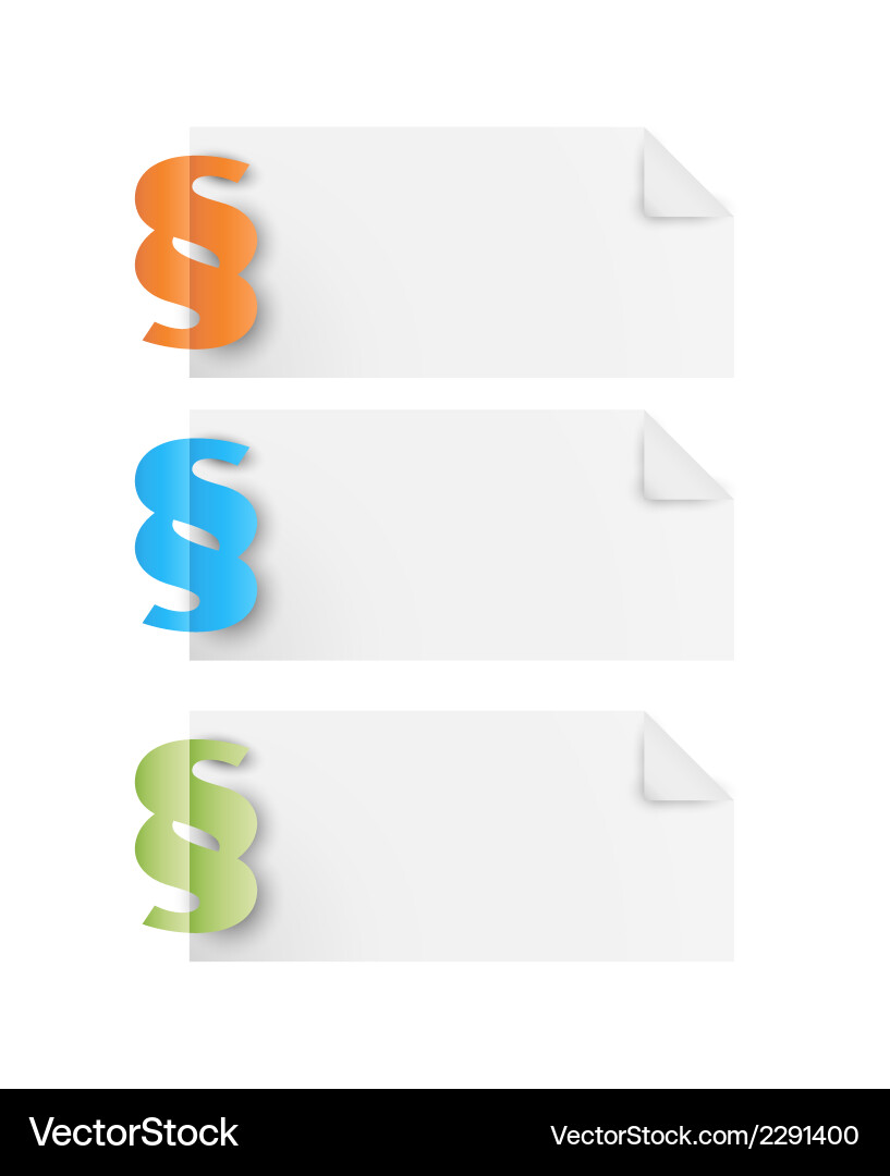 Absätze und Papier Lizenzfreies Vektorbild - VectorStock