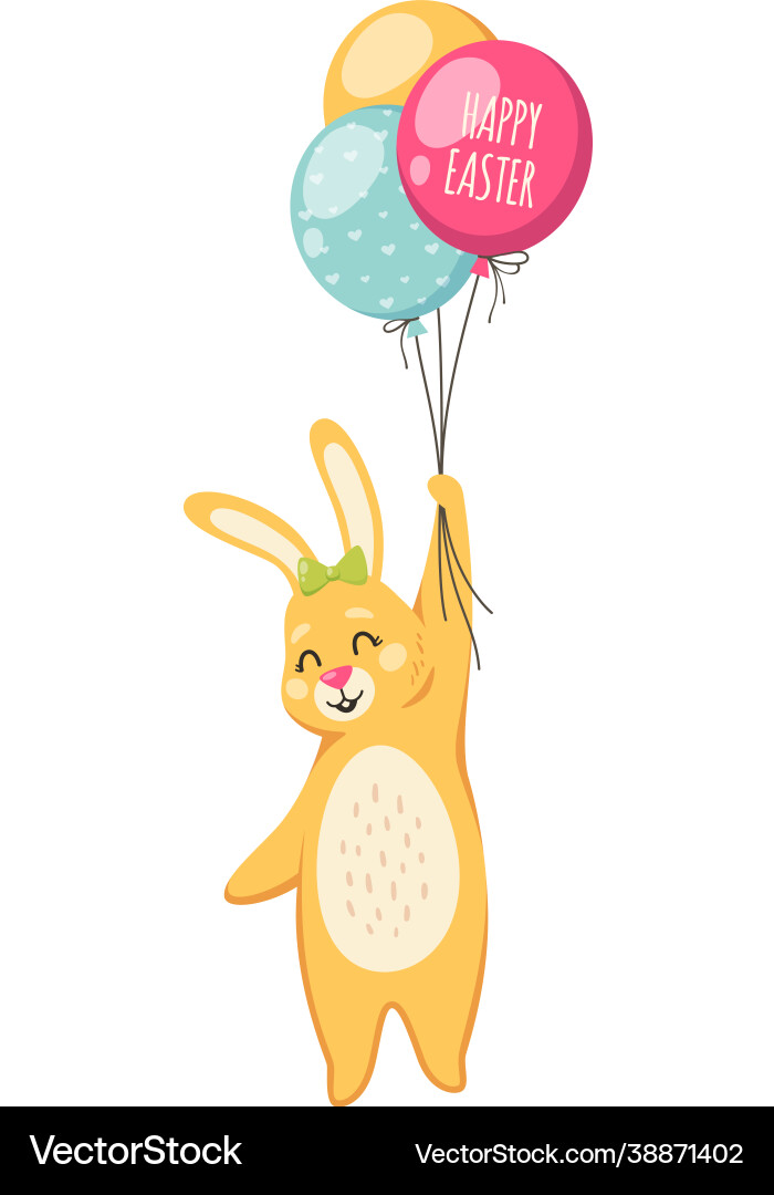 Easter cartoon icon Royalty Free Vector Image - VectorStock