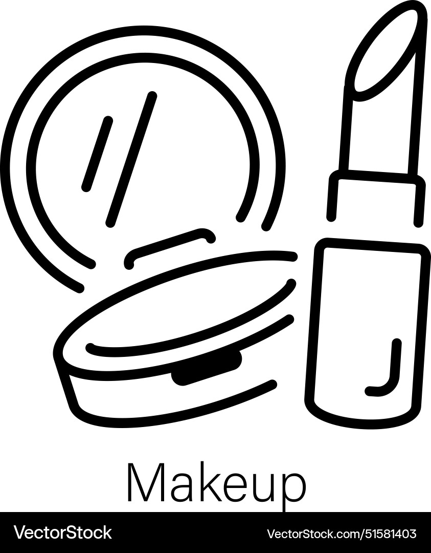 Makeup Royalty Free Vector Image - VectorStock