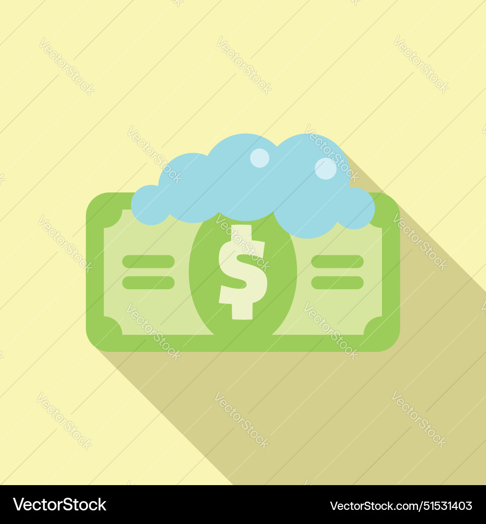 Representing the illegal process of concealing Vector Image