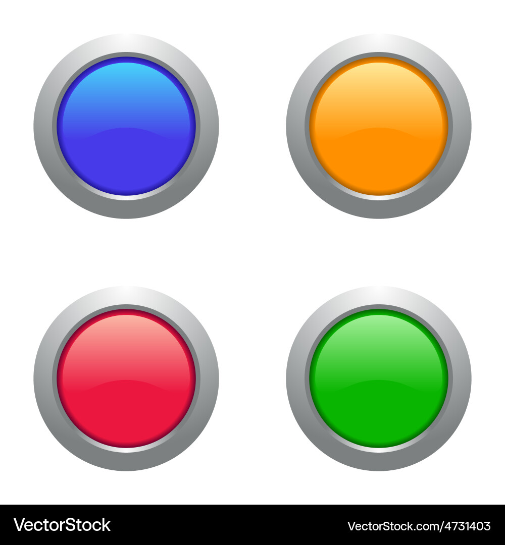 Web buttons Royalty Free Vector Image - VectorStock