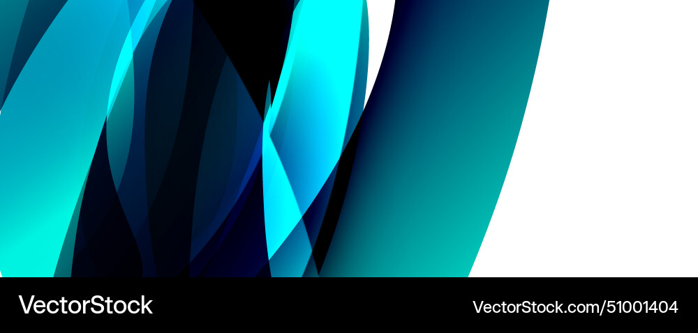 Abstract blue automotive lighting pattern on azure