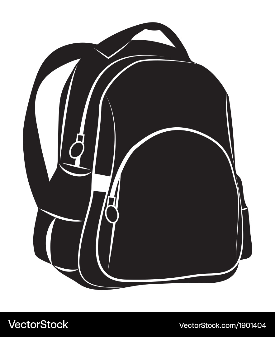 Backpack Black and White Vector Images (over 42,000)