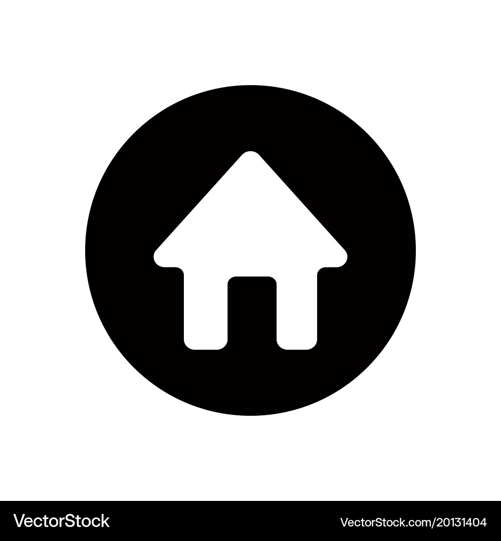 Home icon Royalty Free Vector Image - VectorStock