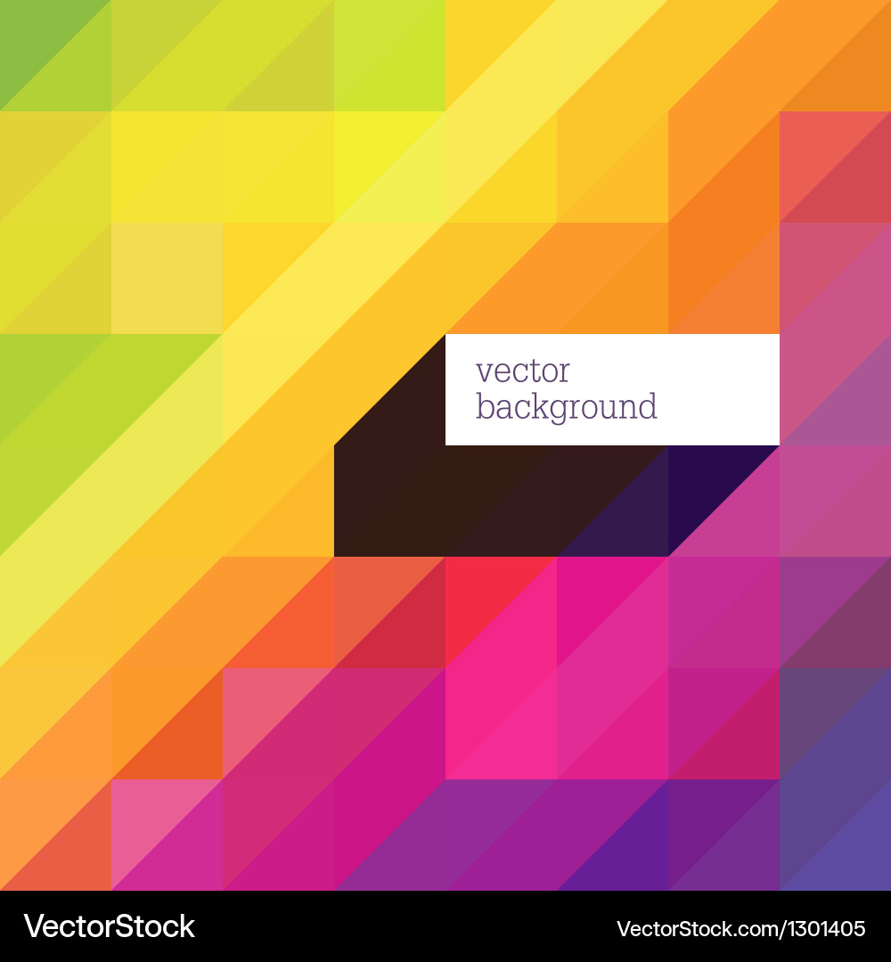 Abstract colorful triangles background Royalty Free Vector