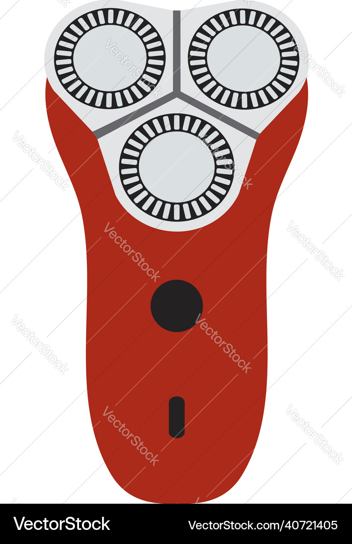 Electric shaver icon Royalty Free Vector Image