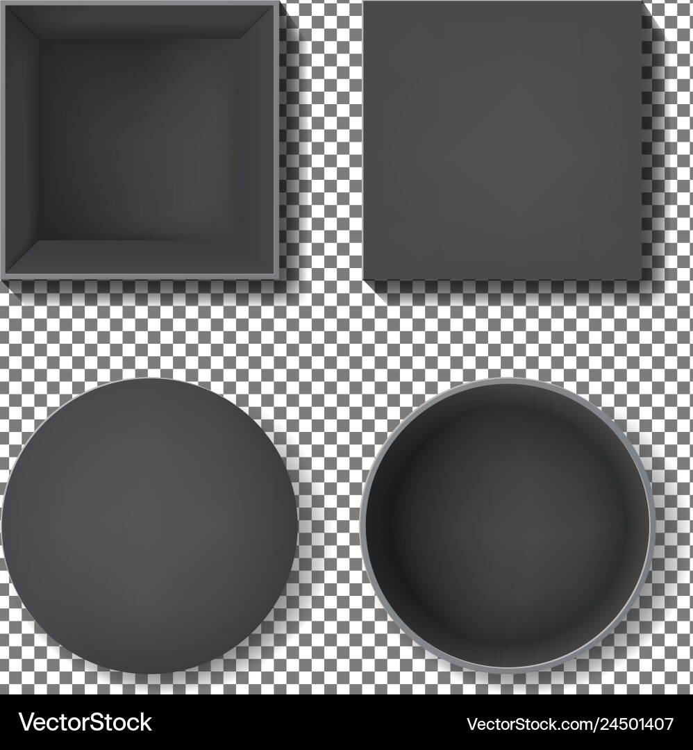 Black box Royalty Free Vector Image - VectorStock