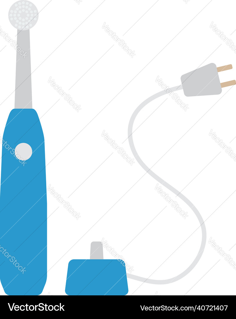 Electric toothbrush icon Royalty Free Vector Image