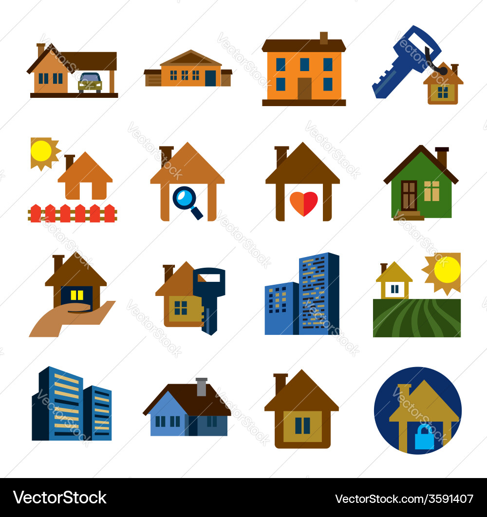 Real estate Royalty Free Vector Image - VectorStock