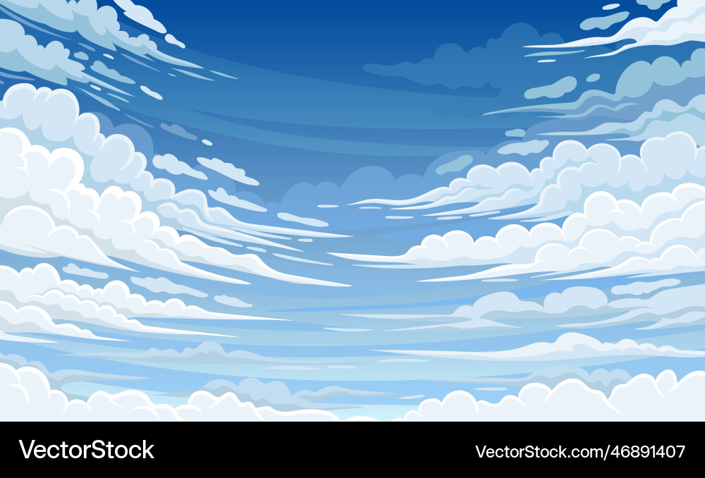 Sky clouds background Royalty Free Vector Image