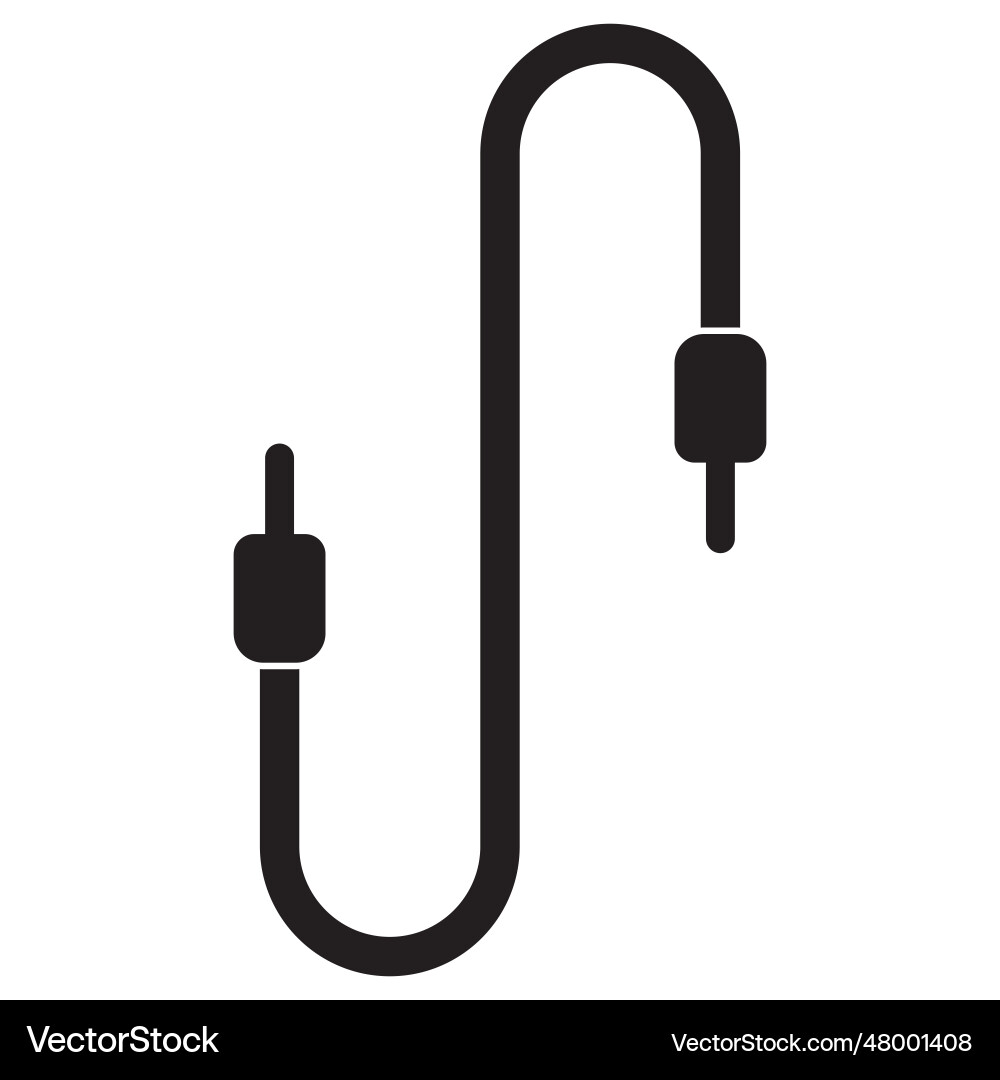 Cable icon Royalty Free Vector Image - VectorStock