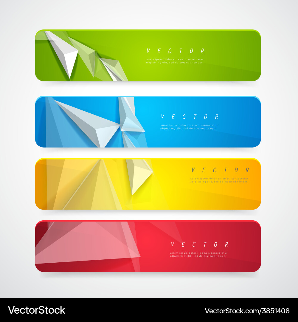 Flyer template header design Royalty Free Vector Image