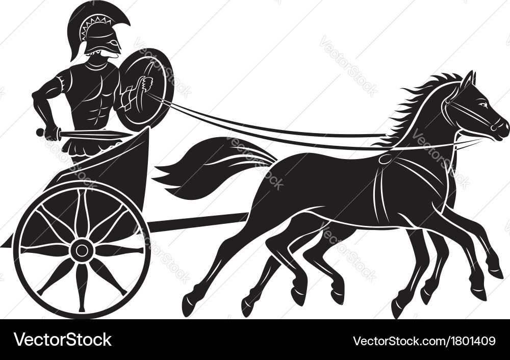 Chariot Greece Vector Images (over 740)