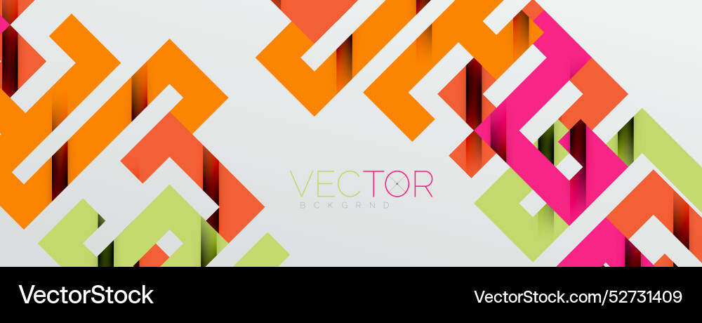 Color bend lines with shadow texture effect Vector Image