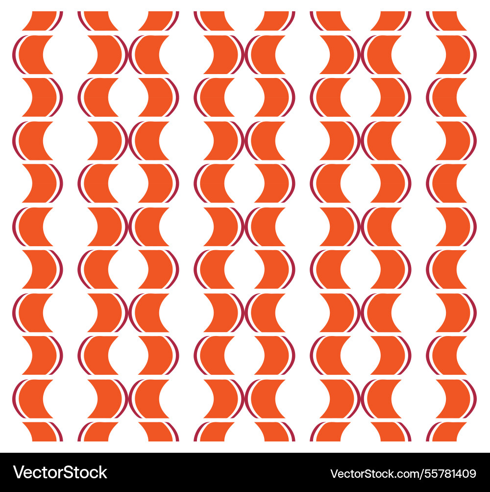 Retro style geometric print design Royalty Free Vector Image