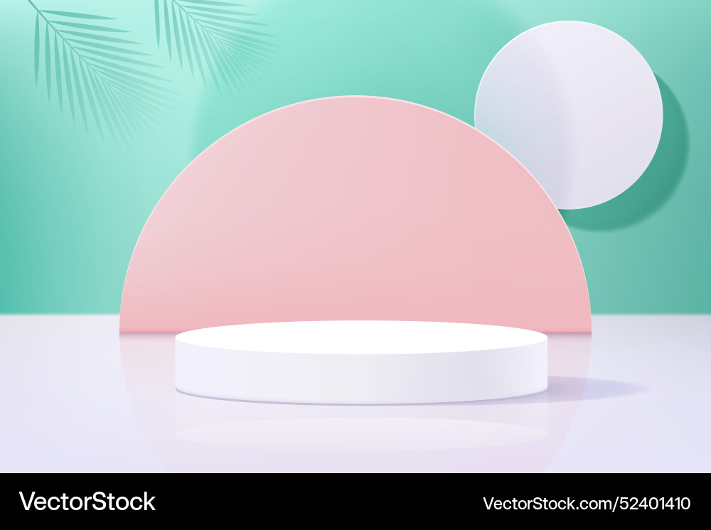 3d abstract scene background Royalty Free Vector Image