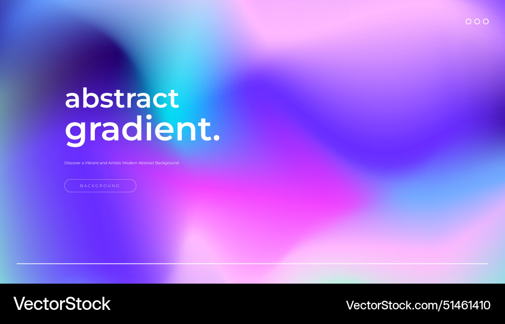 Abstract colorful blend gradient background Vector Image