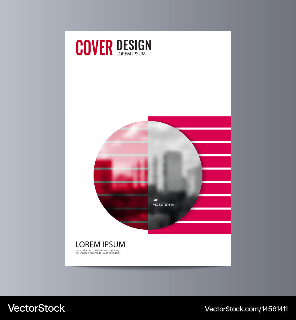 Abstract flyer design background brochure Vector Image