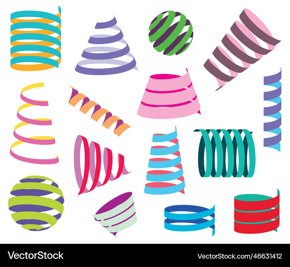 Circular Ribbon Scroll Vector Images (35)