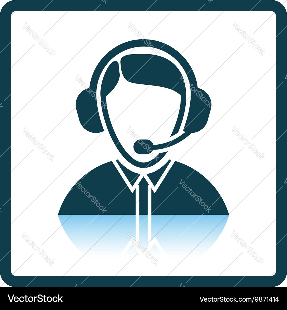 Support worker icon Royalty Free Vector Image - VectorStock